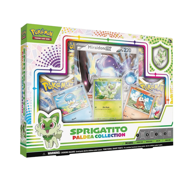 Pokemon TCG: Paldea Collection Box - Sprigatito – The Card Vault
