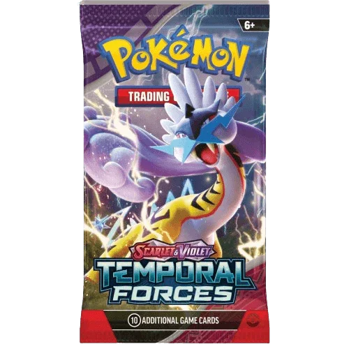 Pokemon TCG - SV5 Temporal Forces - Checklane Blister Pack (Carvanha ...
