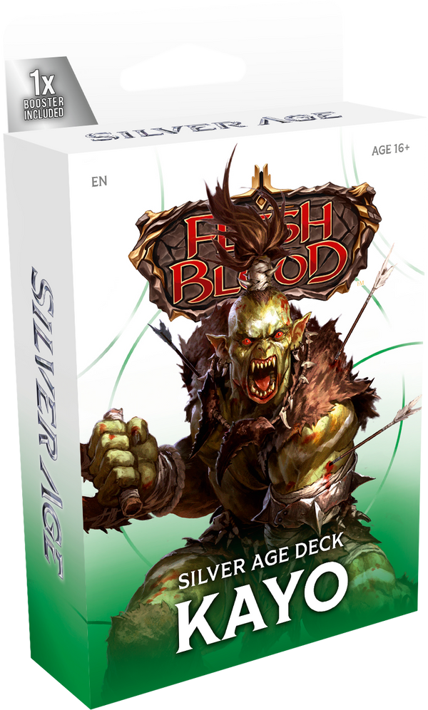 Flesh and Blood TCG - Silver Age - Kayo Deck – The Card Vault