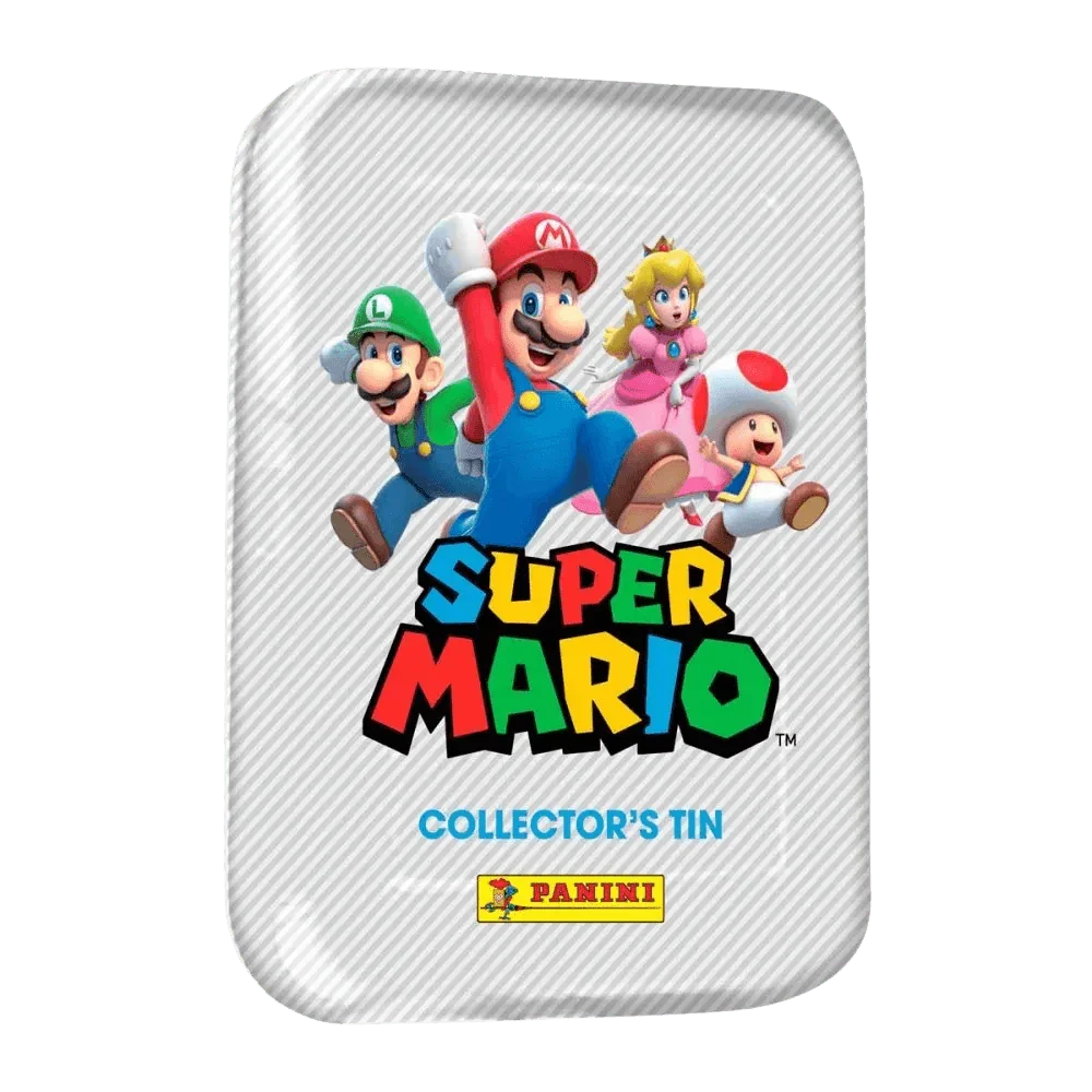Super Mario Trading Cards - Pocket Tin