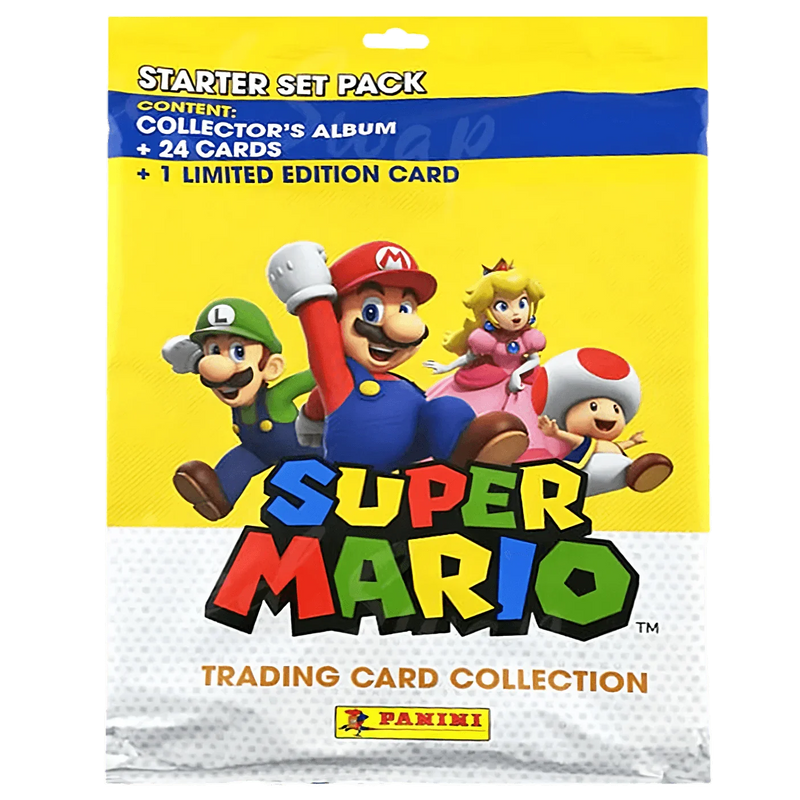 Super Mario Trading Cards - Starter Pack – The Card Vault