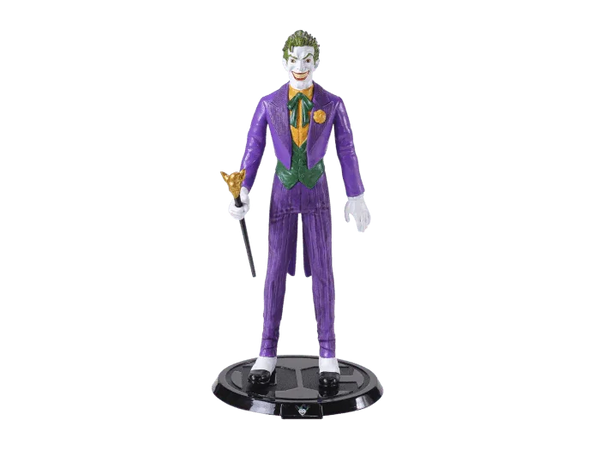 The Noble Collection - Batman - Joker Bendyfig Action Figure – The Card ...