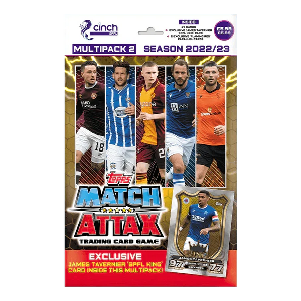 Topps - SPFL Match Attax 2023 - Multipack – The Card Vault