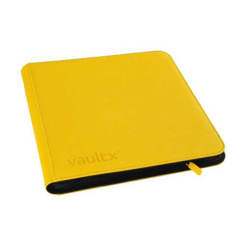 XL Vault X - 12-Pocket Exo-Tec® Zip Binder - Yellow - Extra Large
