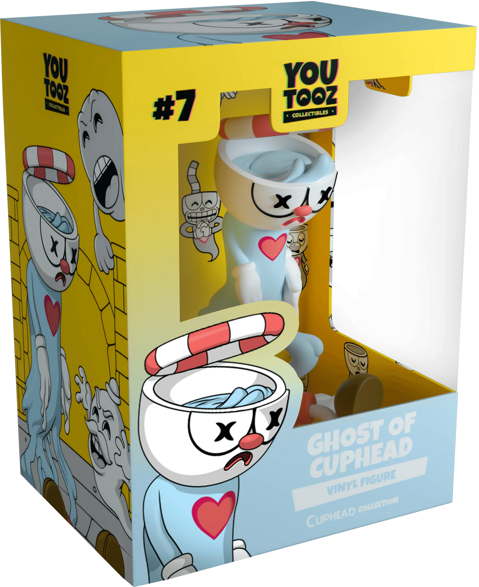 Youtooz - Cuphead - Ghost of Cuphead Vinyl Figure #7 – The Card Vault
